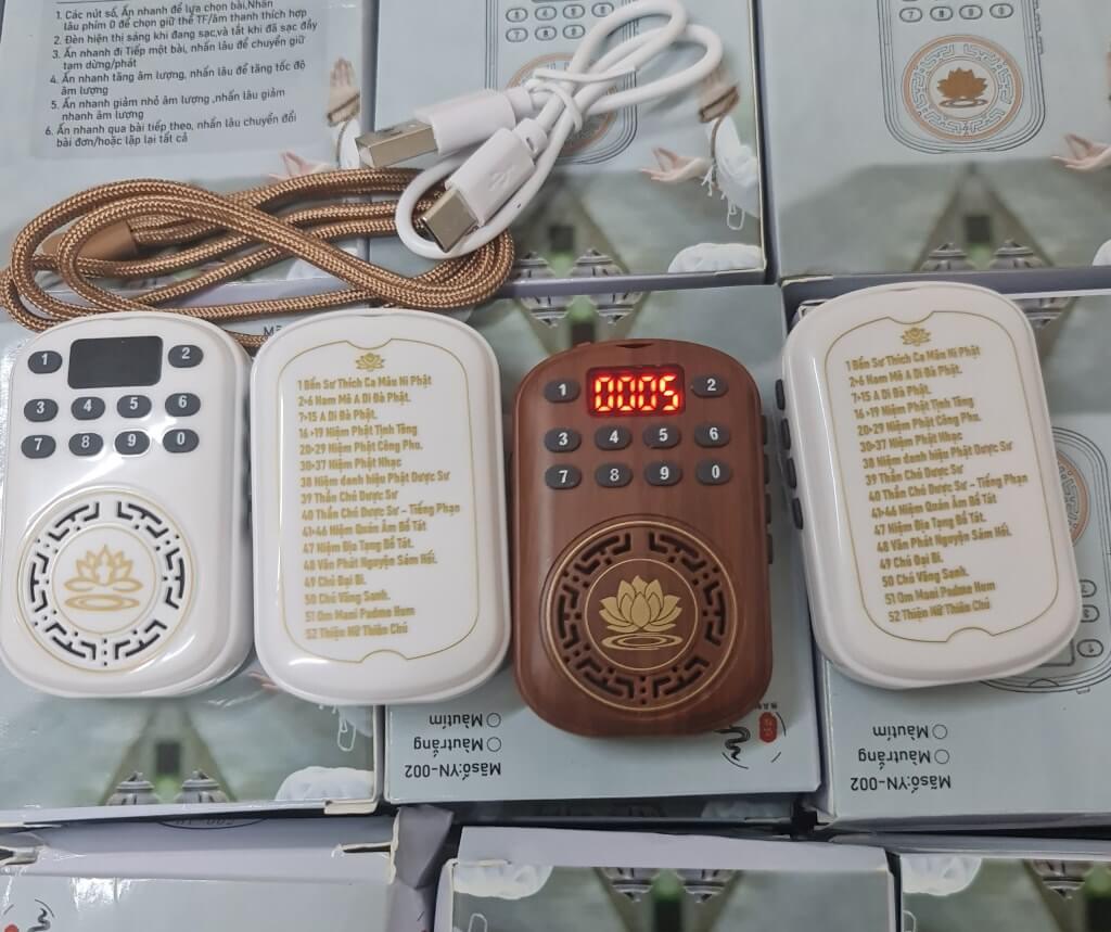 Máy niệm Phật Mini 52 bài
